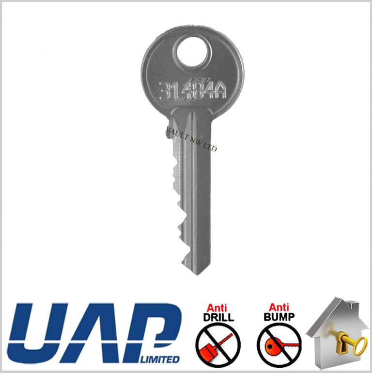 Yale Platinum Keys 10-Pin High Security Key - Vault Nw