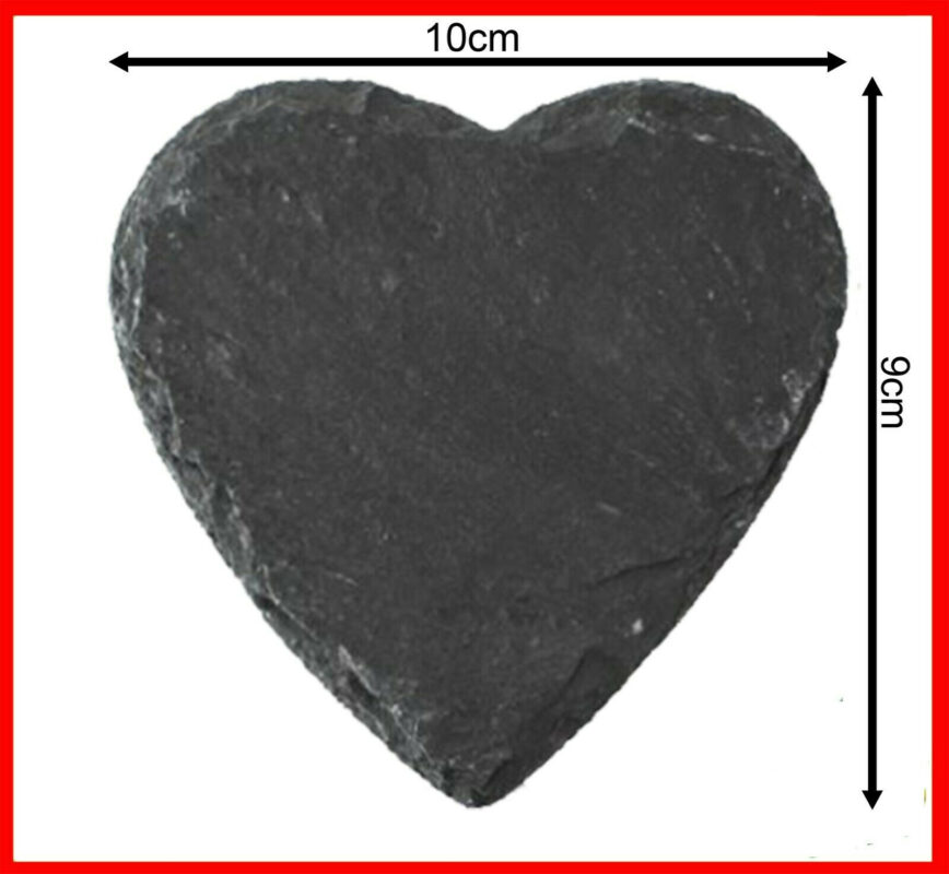 Personalised Slate Heart Love Valentines Gifts for Boyfriend Girlfriend ...