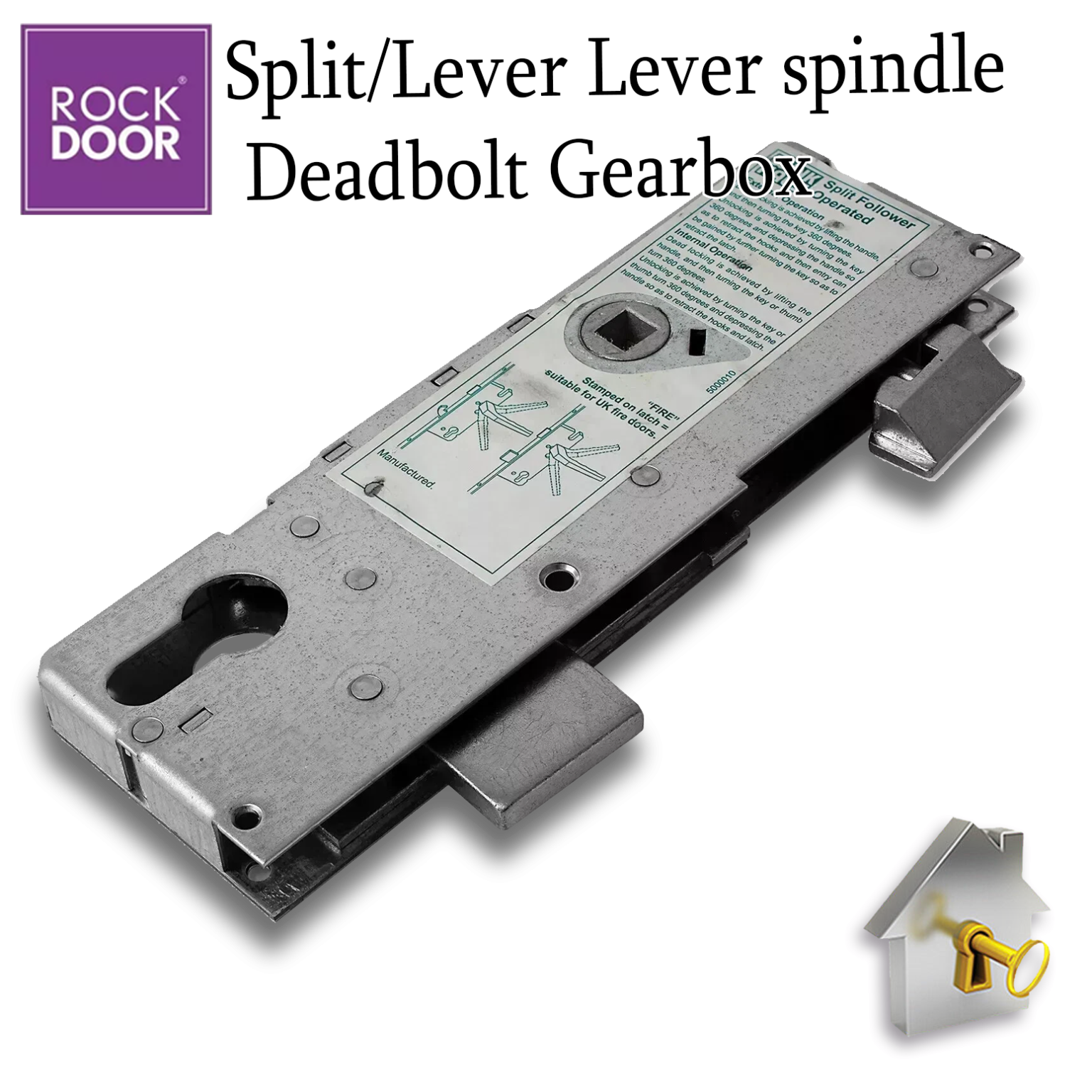 Rockdoor Gearbox Split/Lever Lever Spindle 45mm Gearbox - Vault Nw