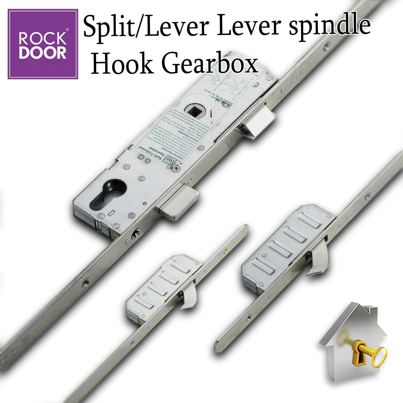 Rockdoor Full Hook Mechanism Gearbox Split/Lever Lever Spindle 45mm ...